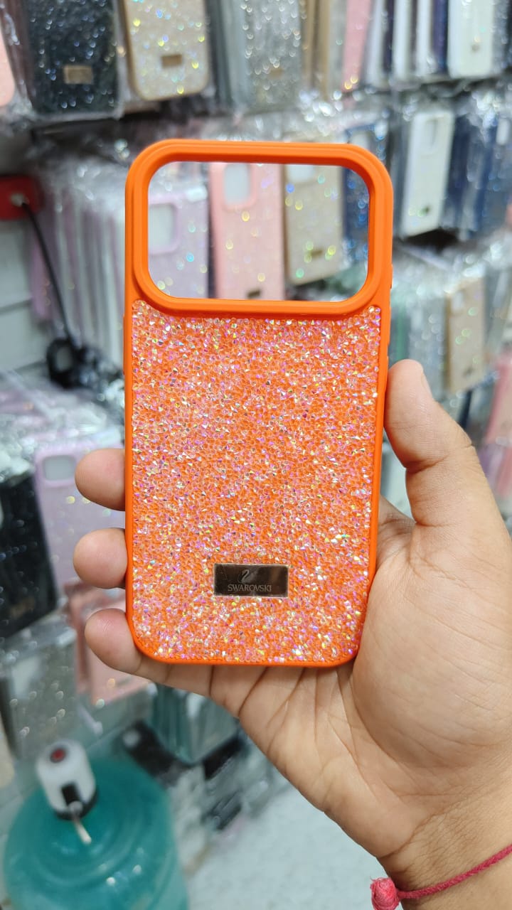 Luxury Swarovski Stone Case for iPhone 17 Series | Sparkling Crystal B ...