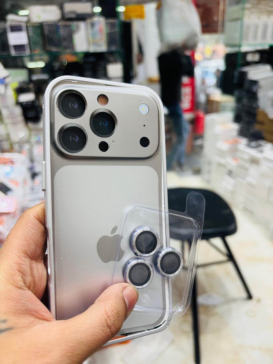 iPhone 13–16 Pro Series to iPhone 17 Pro Converter with Side Bumper ...