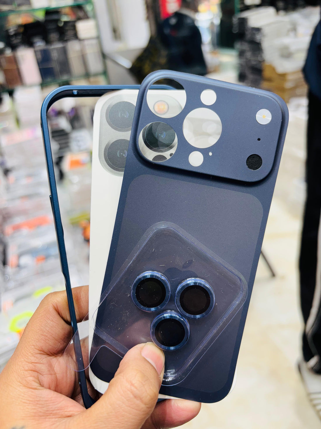 iPhone 13–16 Pro Series to iPhone 17 Pro Converter with Side Bumper ...